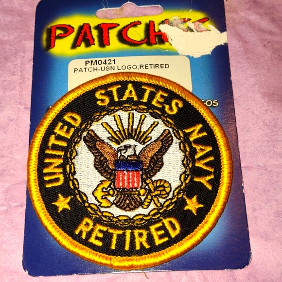 Vintage | Other | Vintage 4 In United States Navy Retired Patch | Poshmark